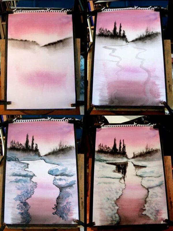 50+ Step By Step Acrylic Painting Tutorials For Beginners | HARUNMUDAK