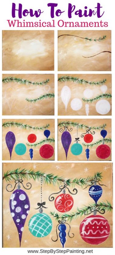 50+ Step By Step Acrylic Painting Tutorials For Beginners | HARUNMUDAK