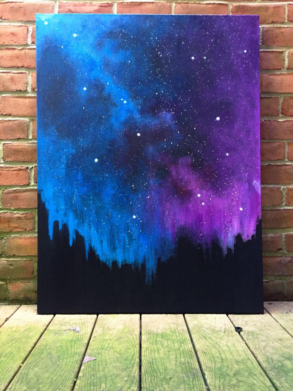 20+ Galaxy Painting Ideas & Tutorials | HARUNMUDAK