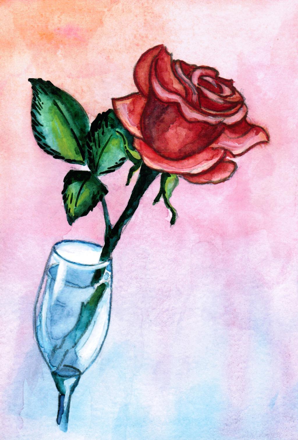 40+ How to Draw a Rose? Easy Rose Drawing Tutorials | HARUNMUDAK