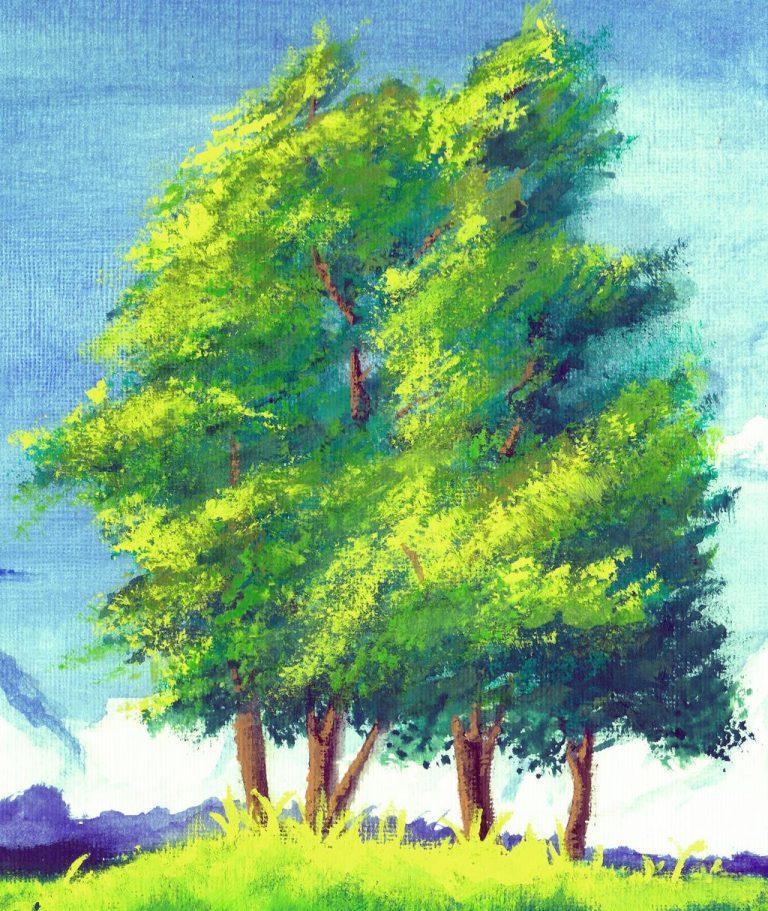 30+ Summer Acrylic Painting Ideas for Beginners | HARUNMUDAK