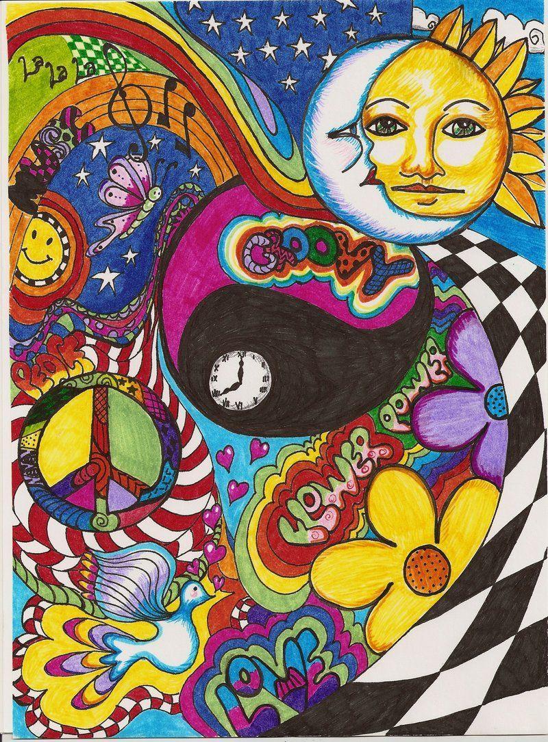 30+ Trippy Painting Ideas | HARUNMUDAK