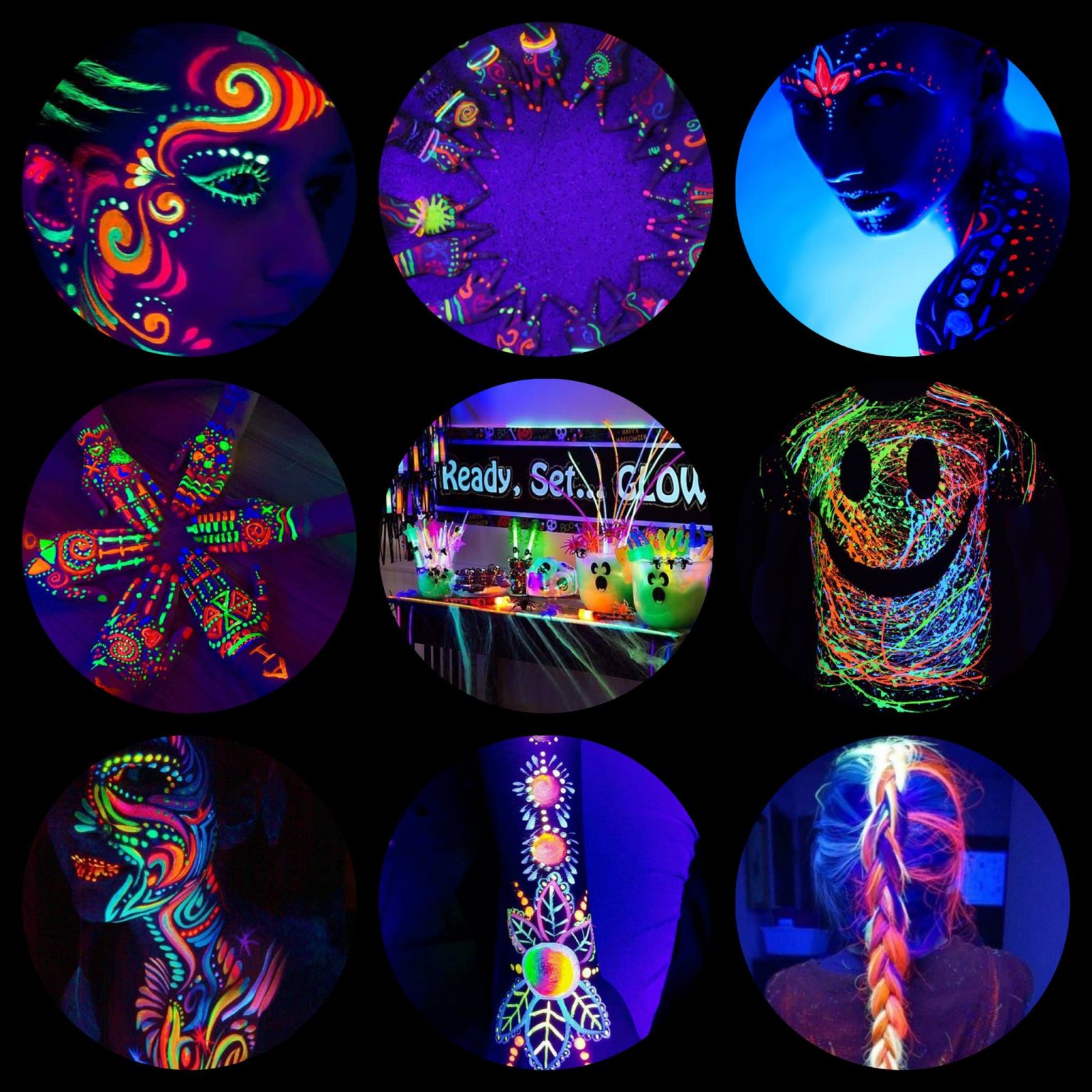 20+ Easy Glow In The Dark Painting Ideas | HARUNMUDAK