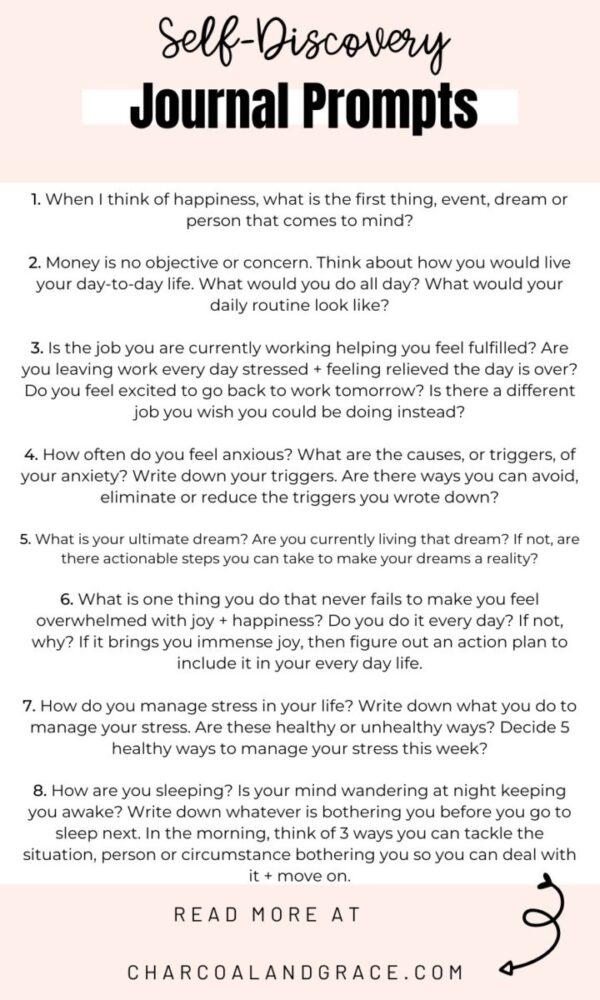 50 Journal Writing Prompts - Journal Ideas To Inspire You | HARUNMUDAK