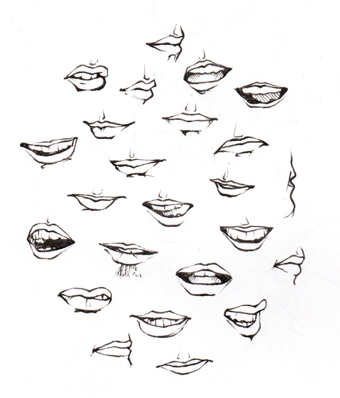40+ How To Draw Lips Ideas - Step By Step Tutorials - HARUNMUDAK