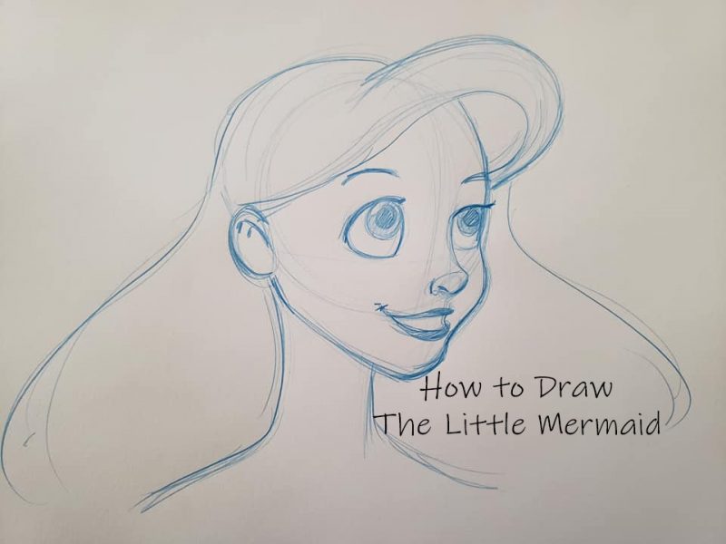 50+ Mermaid Drawing Ideas - How to Draw a Mermaid? | HARUNMUDAK