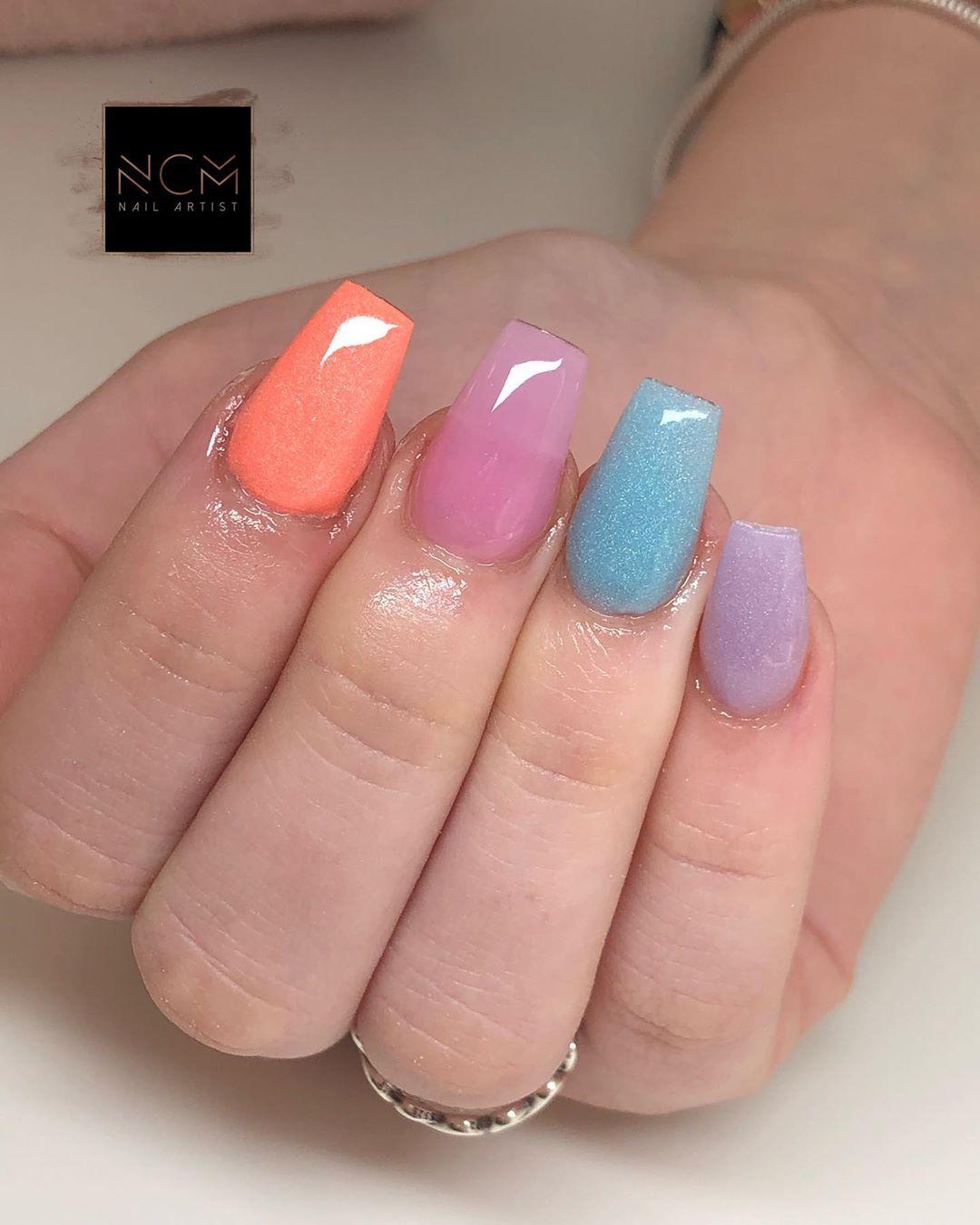 30+ Gorgeous Pastel Nail Designs & Ideas | HARUNMUDAK