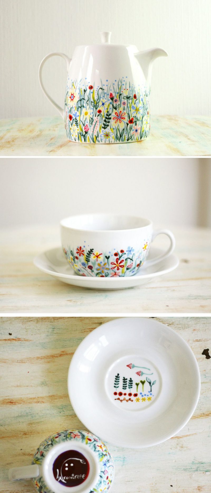 60+ Pottery Painting Ideas -Paint Your Own Pottery Ideas | HARUNMUDAK