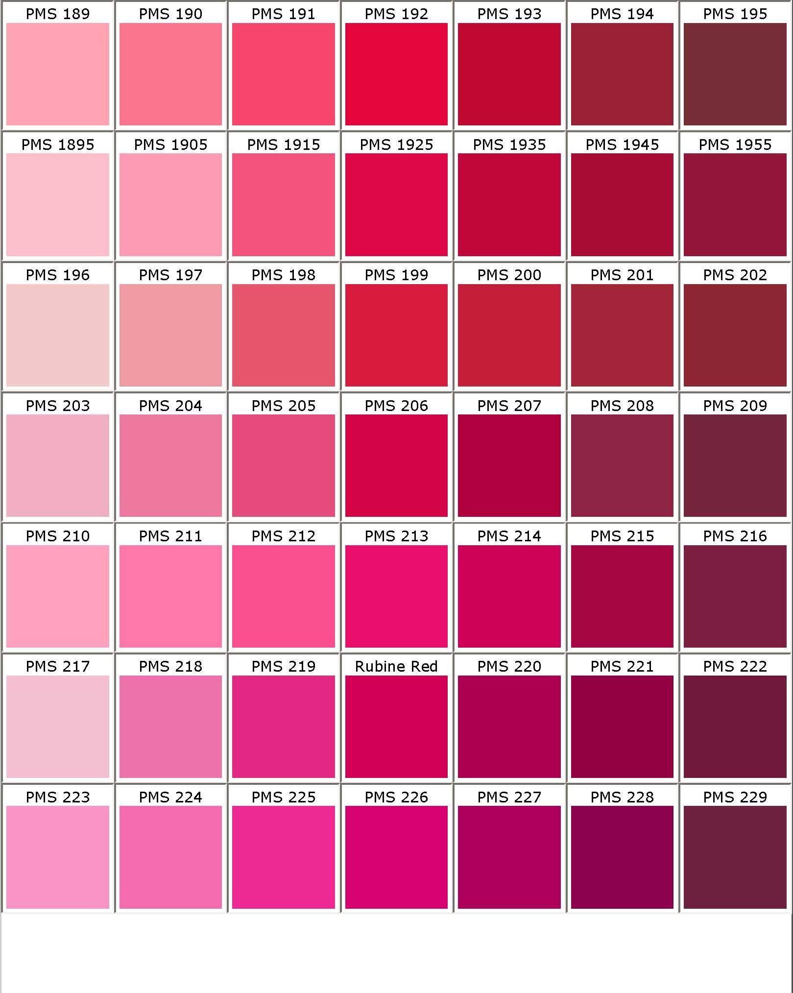 Shades Of Pink Color Palette With Hex Code | HARUNMUDAK