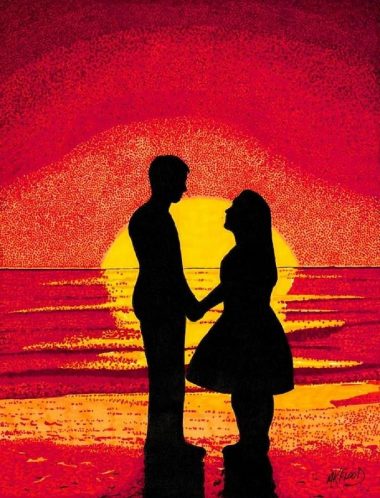 30+ Easy Sunset Drawing Tutorials - How to Draw a Sunset? | HARUNMUDAK