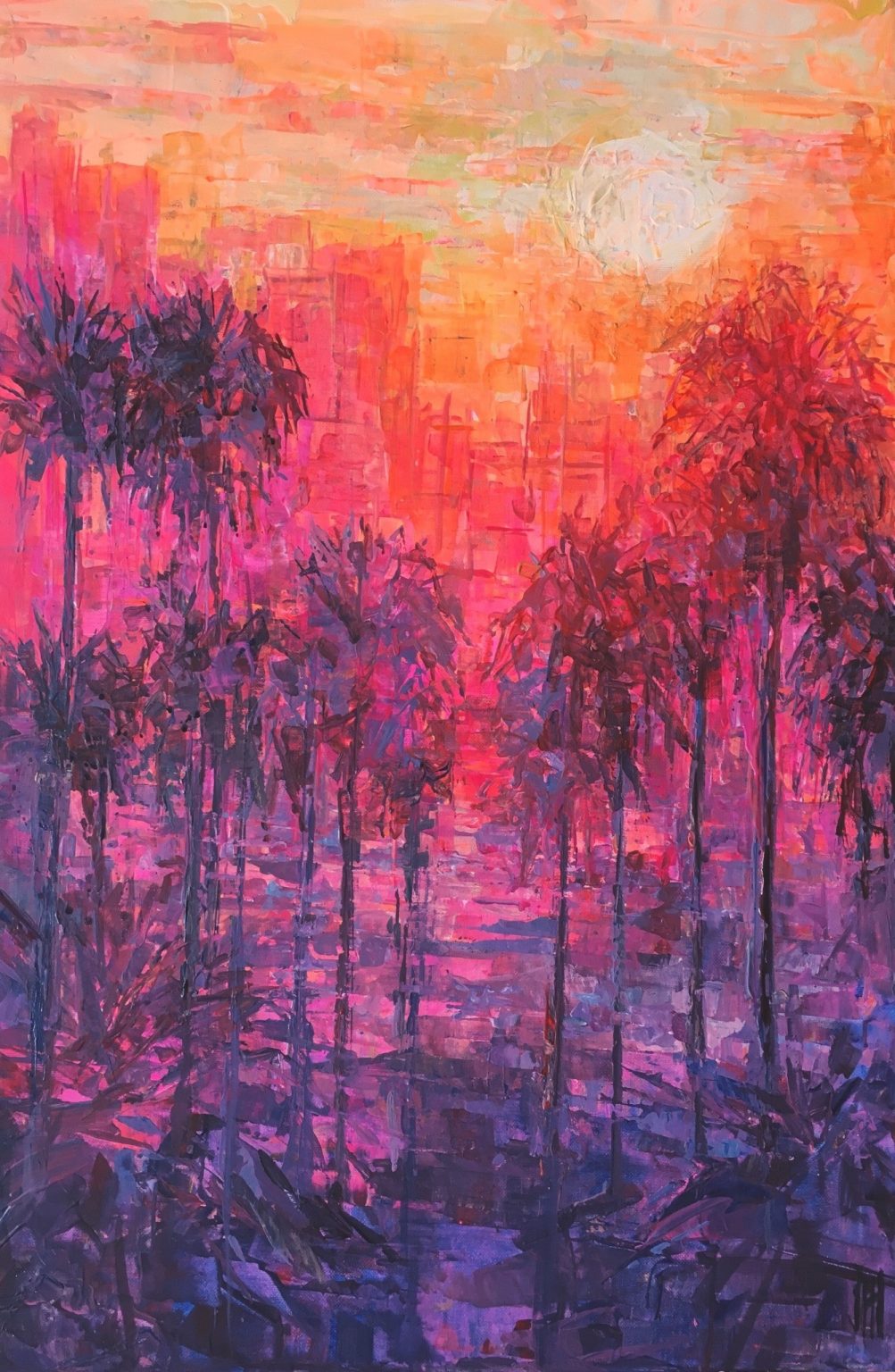 30+ How to Paint a Sunset? Easy Sunset Painting | HARUNMUDAK