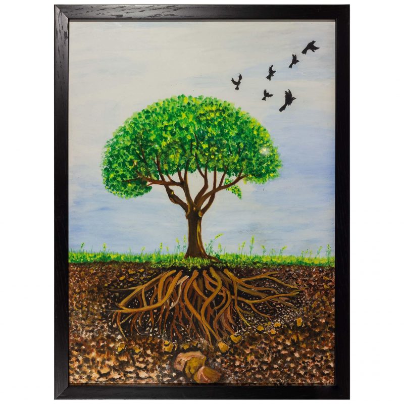 40+ Beautiful Tree Paintings For Your Inspiration | HARUNMUDAK