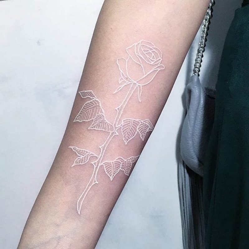 30+ Best White Ink Tattoo Ideas 2025 | HARUNMUDAK